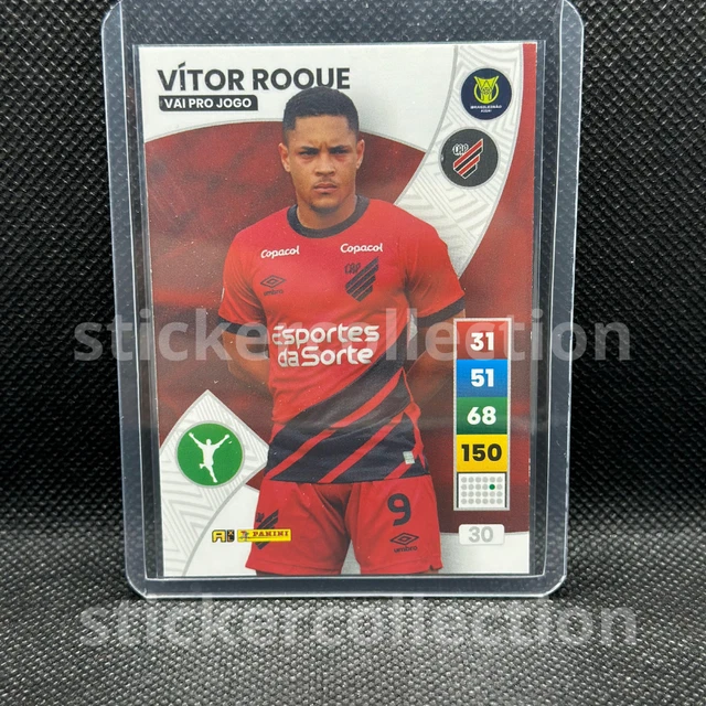 2023 PANINI ADRENALYN Brasileirao Vitor Roque Rookie Card Base RC ...