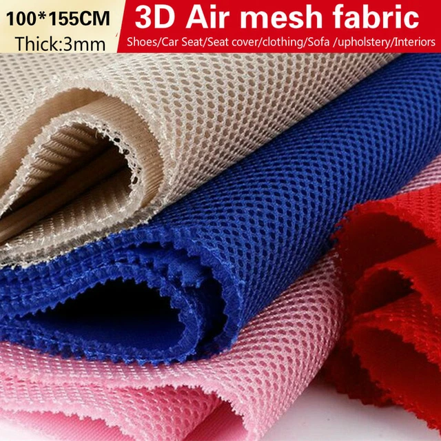 THREE LAYER 3D Air Mesh Fabric Net Cloth Material Sandwich Spacer Craft ...