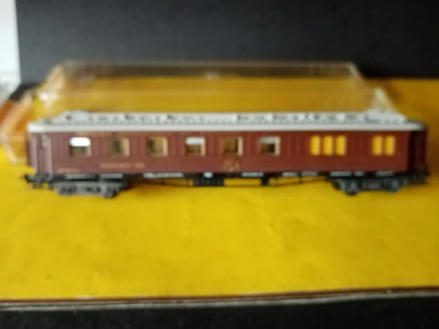 LILIPUT `HO GAUGE #26000 Brown Dining Car In Original Box £14.99 ...