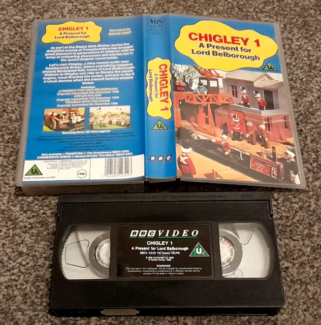 CHIGLEY 1 A Present For Lord Belborough Bbc Video Pal Vhs Video Kids ...