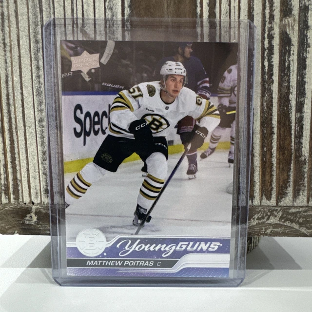 MATTHEW POITRAS 2023-24 Ponte Superiore Serie 2 PISTOLE GIOVANI #478 ...