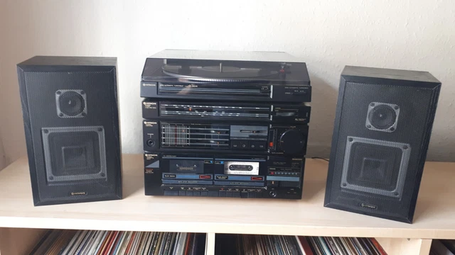HITACHI HRD-MD10/HT-MD10 MUSIC System With Turntable/Record Player ...