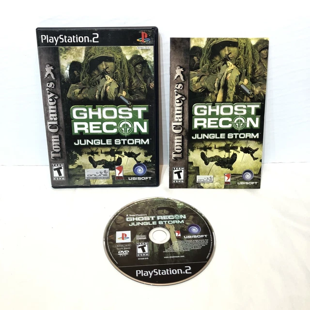 TOM CLANCY’S GHOST Recon Jungle Storm Ps2 Playstation 2 Complete ...