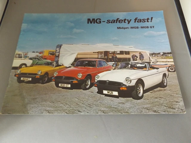 1978 MG MIDGET Mgb Mgb Gt Sales Brochure - 20 Pages £12.99 - PicClick UK