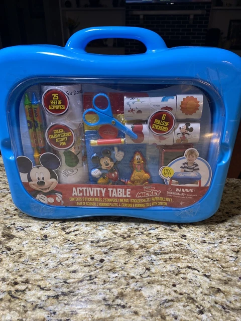 BRAND NEW DISNEY Junior Mickey Mouse Art Activity Table,For Ages 3 ...