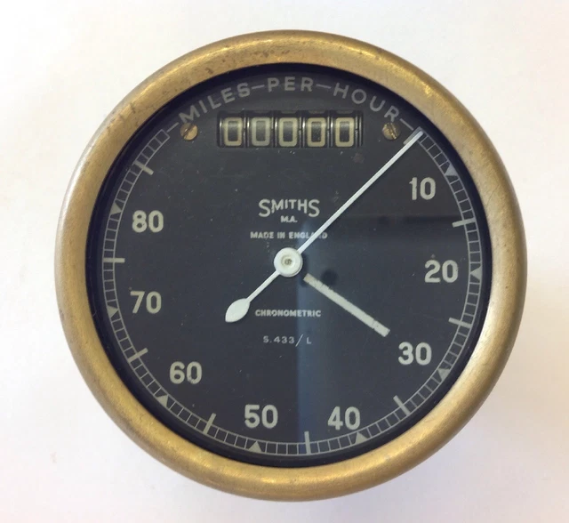 SMITHS CHRONOMETRIC SPEEDOMETER Bsa M20 Military £280.00 - PicClick UK