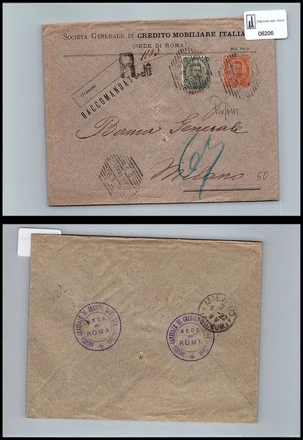 POSTAL HISTORY UI Kingdom from Rome to Saxon Milan 46+39 £10.62 ...