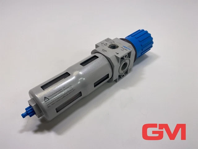 FESTO FILTER-REGELVENTIL LFR-1/2-D-MIDI-A filter regulator 159585 12bar ...
