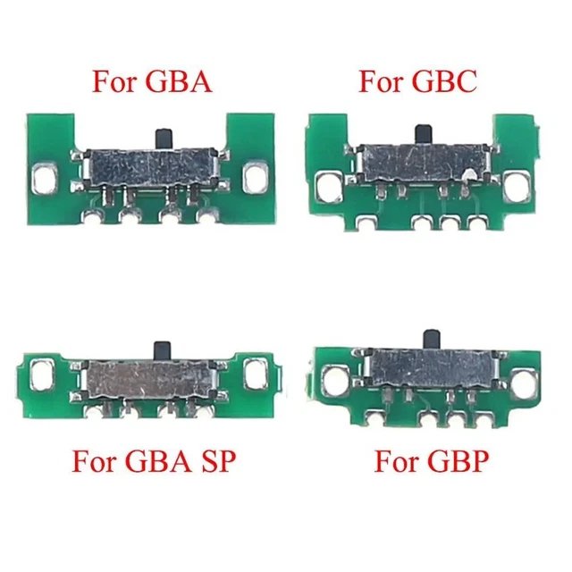 REPAIRING GAME ON OFF Button for GBA /GBC/GBP/GBA SP/GBA Game Boy £3.83 ...