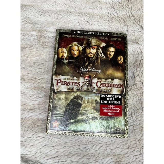 WALT DISNEY PIRATES of the Caribbean At World's End 2-Disc Limited ...