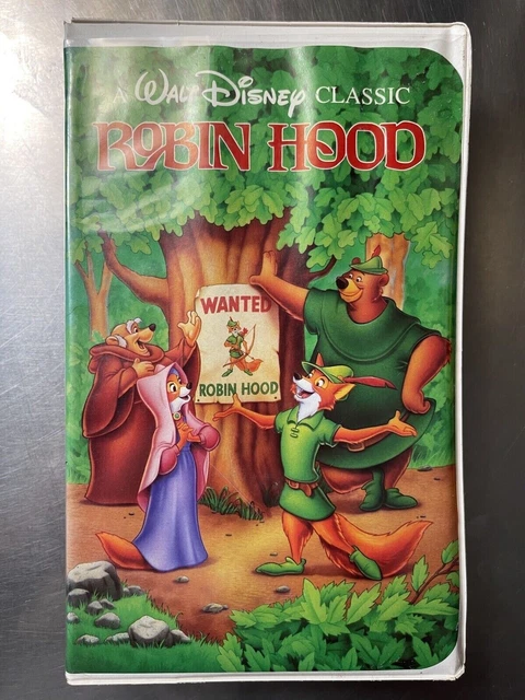 Walt Disney Classic Robin Hood Vhs Tape Used Clamshell £392 Picclick Uk 4178