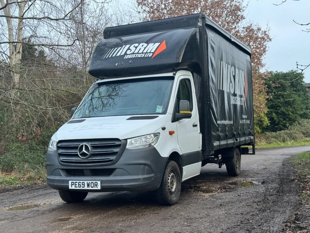 2019 MERCEDES BENZ Sprinter Curtainside XL Height body, Automatic Lwb ...