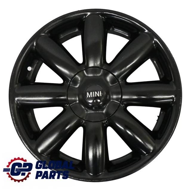MINI COOPER R50 R55 R56 R57 Black Wheel Alloy Rim 17" 7J Crown Spoke ...