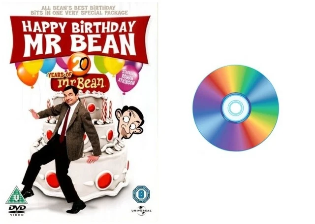 MR BEAN - Happy Birthday Mr Bean (DVD, 2010) GREAT FUNNY DVD SCRATCH ...