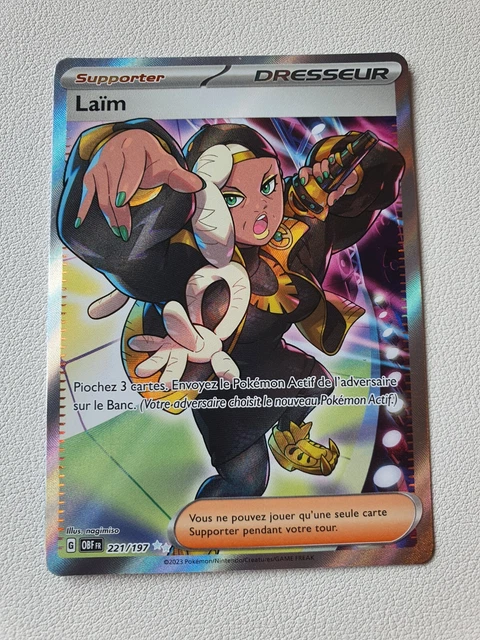 CARTE POKEMON LAIM FA 221/197 Flammes Obsidiennes Rare Neuf EUR 1,00 ...
