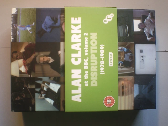 ALAN CLARKE AT The BBC DVD Box Set Vol 2 Disruption 1978-1989 Box Set £49.99 - PicClick UK