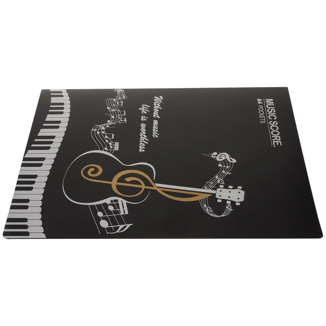 A4 SIZE MUSIC Folder Music Book Music Folder Sheet Music Folders Binder ...