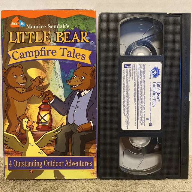RARE LITTLE BEAR Campfire Tales Nick Jr Vhs Tape Maurice Sendaks $41.99 ...