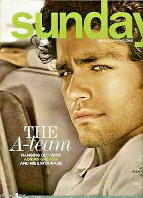 ADRIAN GREINER VINCENT Chase Entourage Vintage Import Magazine Movies ...