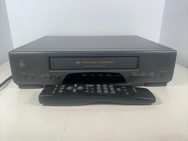 GE GENERAL ELECTRIC VG4036 Video Cassette Recorder VCR VHS Player £12. ...