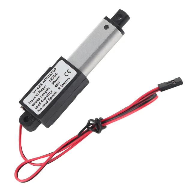 MINI ELECTRIC LINEAR Actuator Waterproof Motion DC12V 30mm Stroke For ...