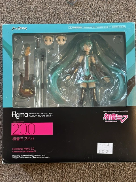 GOOD SMILE COMPANY Figma Hatsune Miku Vocaloid Anime Figure £50.00 ...
