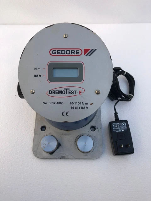GEDORE 8612-1000 DREMOTEST-E Digital Electronic Torque Tester 90-1100 ...