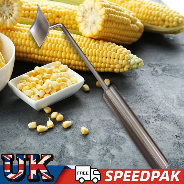 STAINLESS STEEL CORN Peeler Easy Clean Corn on The Cob Remover Kitchen ...