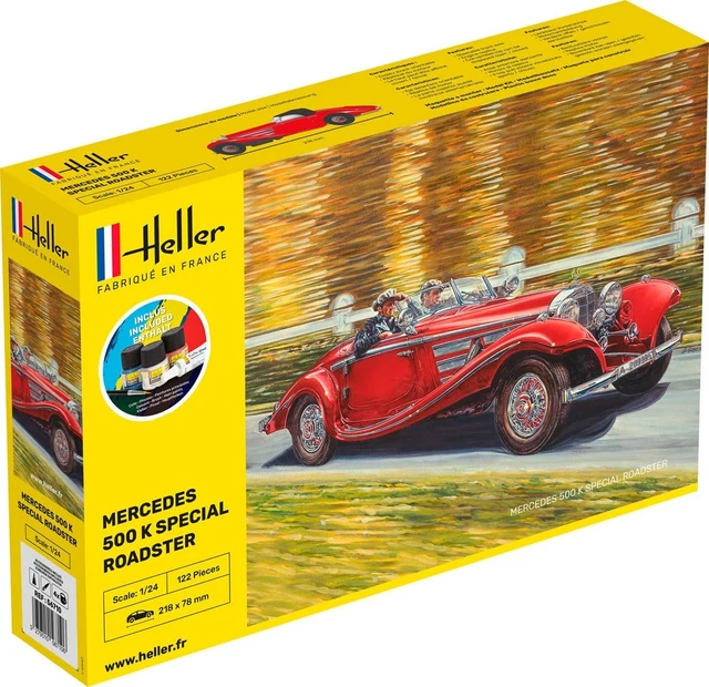 HELLER CAR MODEL: Starter Kit: 500 K Special Roadster EUR 40,38 ...