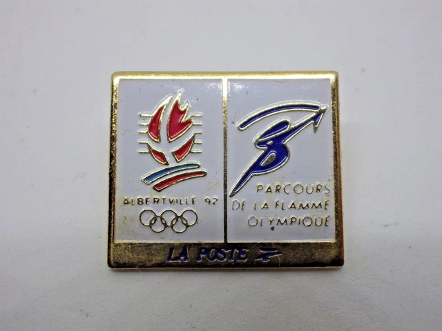PIN'S VINTAGE ANNÉE 90s ALBERTVILLE 92 la poste lot R017 EUR 2,80 - PicClick FR