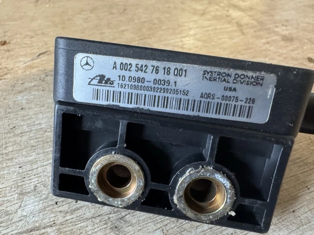MERCEDES BENZ ML W163 W203 W208 R170 Slk Clc180 Esp Yaw Rate Sensor £39 ...