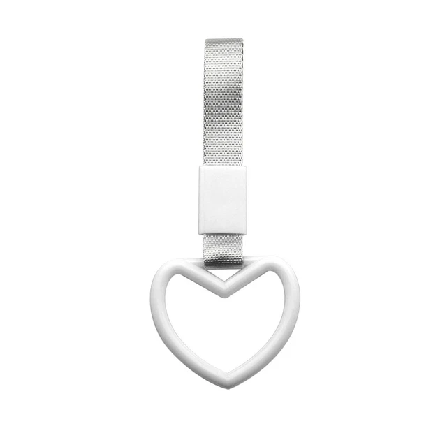 TSURIKAWA HEART JDM Train Bus Handle Hand Strap Drift Charm Strap B6W9 ...
