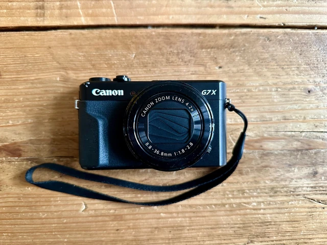 CANON POWERSHOT G7 X Mark II Compact Camera - Black (1066C011AA) £550. ...