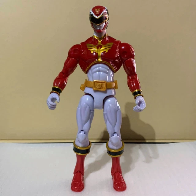 POWER RANGERS MEGAFORCE Red Armoured 7" Ultra Mode Figure Used £8.95 ...