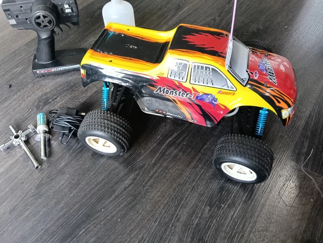 FAST NITRO TRUCK car 1:10 4WD CEN ACME Condor Conquistador Monster RC 1 ...
