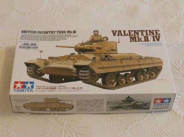 1/35 TAMIYA - Valentine Mk2 IV tank £36.98 - PicClick UK