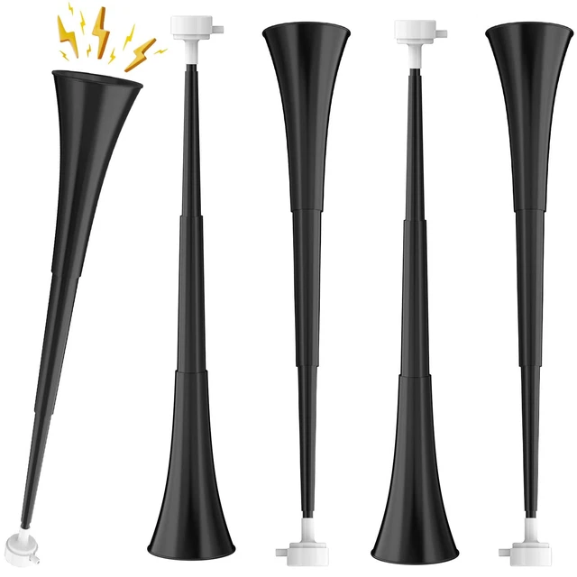 24-INCH COLLAPSIBLE VUVUZELA Horn - Loud Noisemaker for Sports Events £ ...