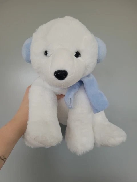 WH SMITH PING The Polar Bear White Teddy Bear Supersoft Toy Plush 10” £ ...