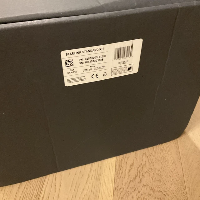 STARLINK V2 SATELLITE STANDARD KIT - DISH UTA-212 WITH ROUTER UTR-211 ...