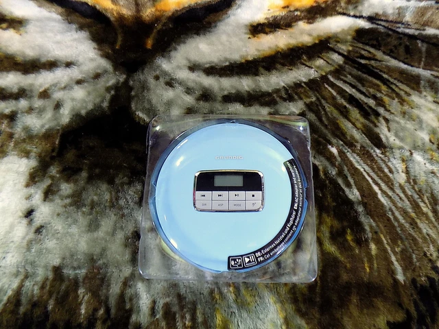 GRUNDIG CDP 6600 Discman CD Walkman Portable CD Player Light Blue £32. ...