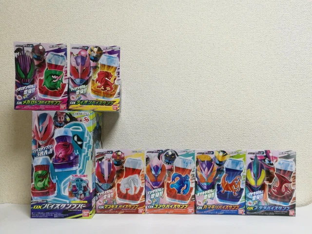 KAMEN RIDER REVICE DX MEGALODON LION MAMMOTH PTERA KONG Mantis VISTAMP ...