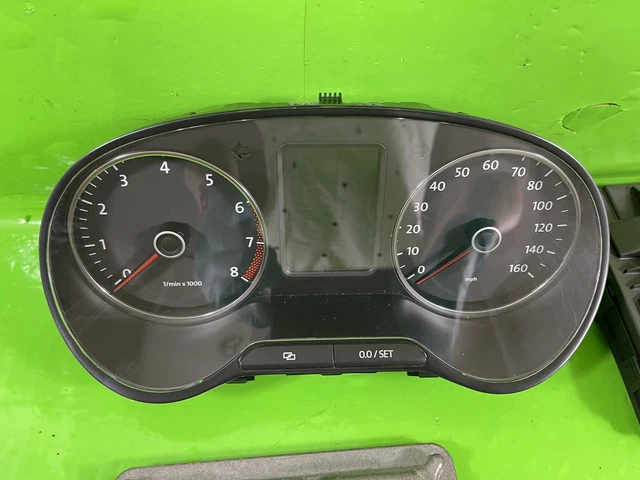 VW POLO MK5 Ecu Kit Speedometer Lock Set Module Key 1.4 Tsi Petrol 2010 ...