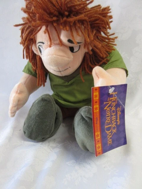 DISNEY PLUSH THE Hunchback Of Notre Dame Stuffed Quasimodo Doll 10 ...