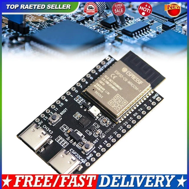 ESP32-C6 MINIMUM SYSTEM Board Dual Type-C ESP32-C6-WROOM-1 Core Board ...