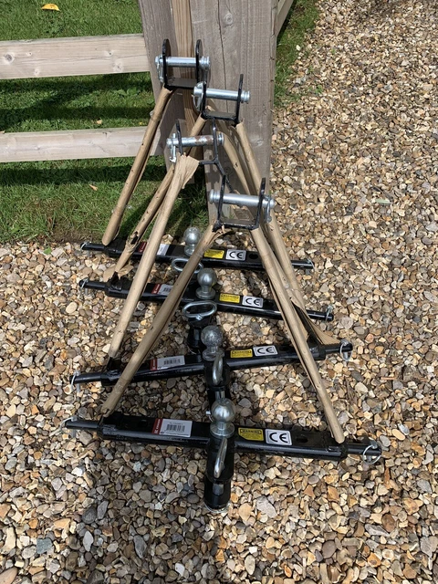 NEW 3 POINT Linkage Drawbar A Frame Towing Trailer John Deere Compact ...