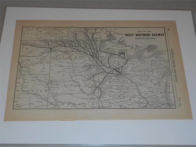 Great Eastern Railway Map FOR SALE! - PicClick UK