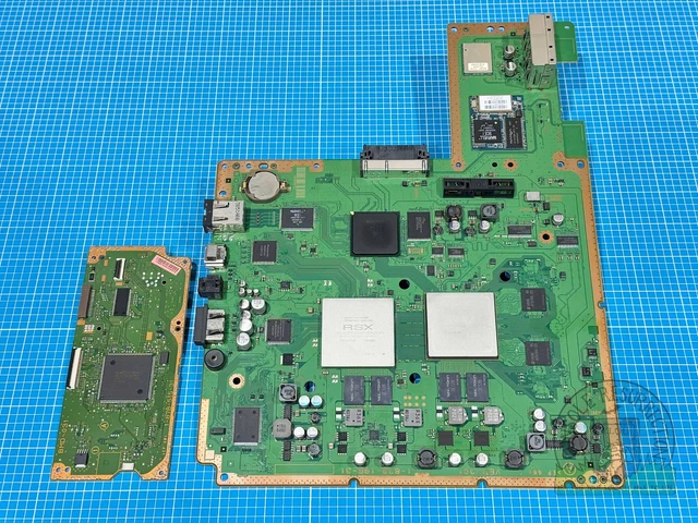 WORKING - SONY PS3 Motherboard & Daughter Board - VER-001 / 1-878-196 ...