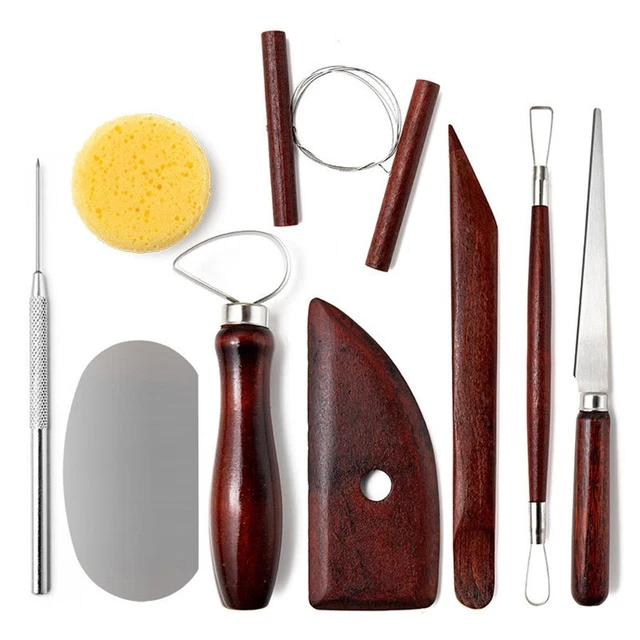 ENSEMBLE COMPLET D'OUTILS de sculpture et de coupe en argile pour les ... ENSEMBLE COMPLET D'OUTILS de sculpture et de coupe en argile pour les ...