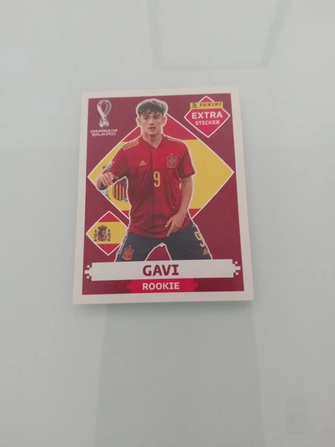 MUNDIAL DE QATAR 2022 Extra Sticker. Gavi Rookie Basico EUR 50,00 ...
