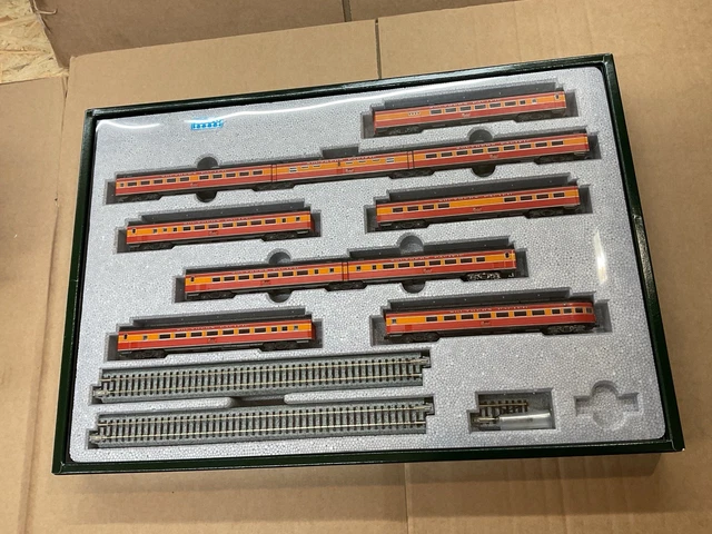 KATO N GAUGE Morning Daylight Passenger Coach 10 Car Set Southern ...